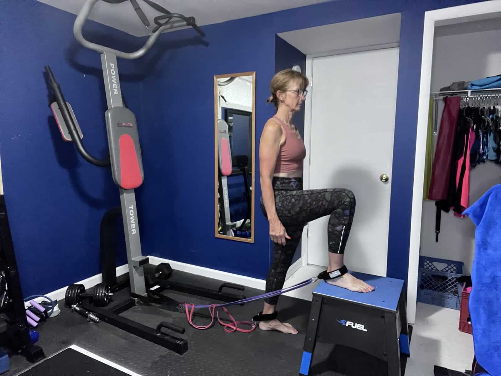 The 5 Best Ways To Use Resistance Bands With Step Ups | Simply Aging ...