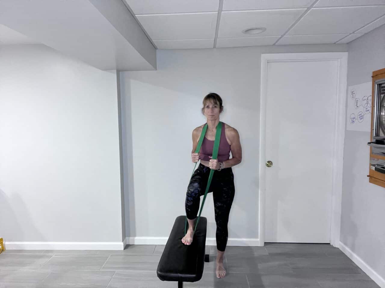 The 5 Best Ways To Use Resistance Bands With Step Ups | Simply Aging ...