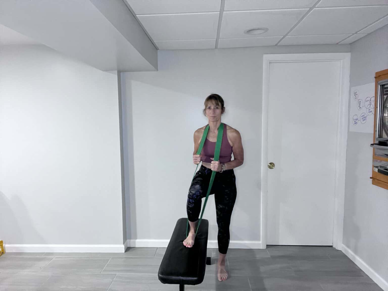 The 5 Best Ways To Use Resistance Bands With Step Ups | Simply Aging ...