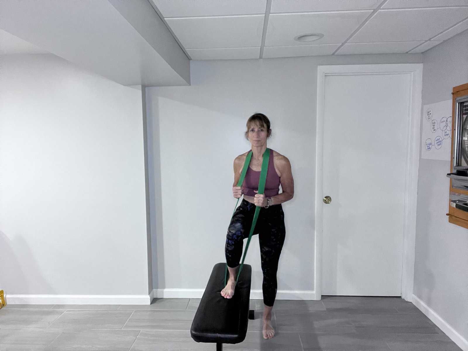 The 5 Best Ways To Use Resistance Bands With Step Ups | Simply Aging ...