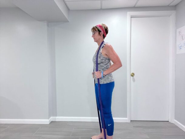 Full Body Resistance Band Warm Up Exercises For Older Adults | Simply ...