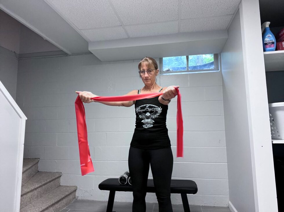 Full Body Resistance Band Warm Up Exercises For Older Adults | Simply ...